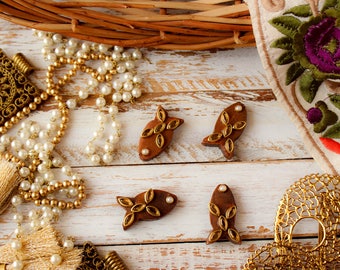 Wooden Fish Buttons - Etsy