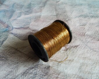 Gold Metallic Thread - Etsy