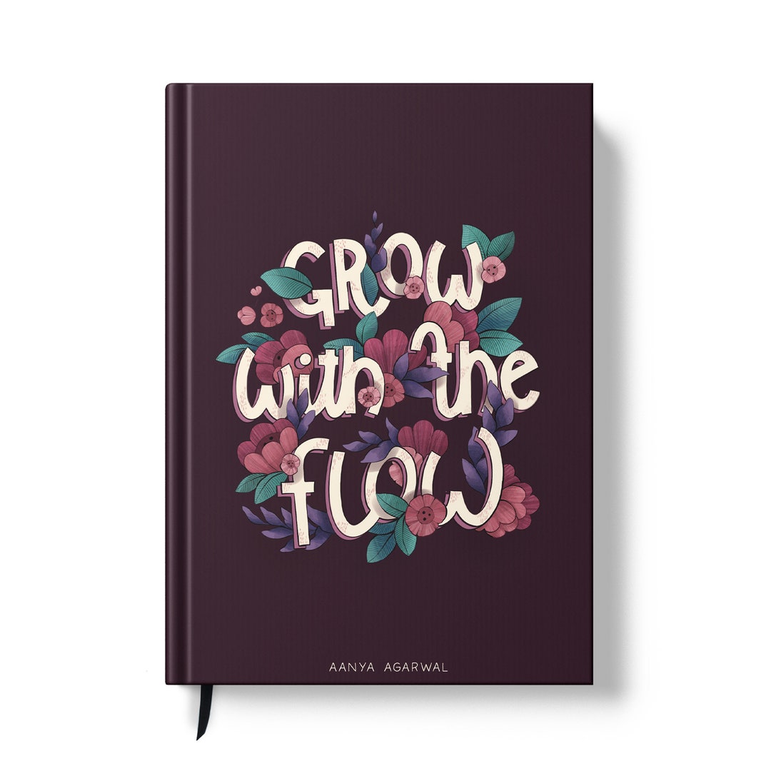Blooms of Joy Personalized A5 Notebook, Custom Journal - Etsy