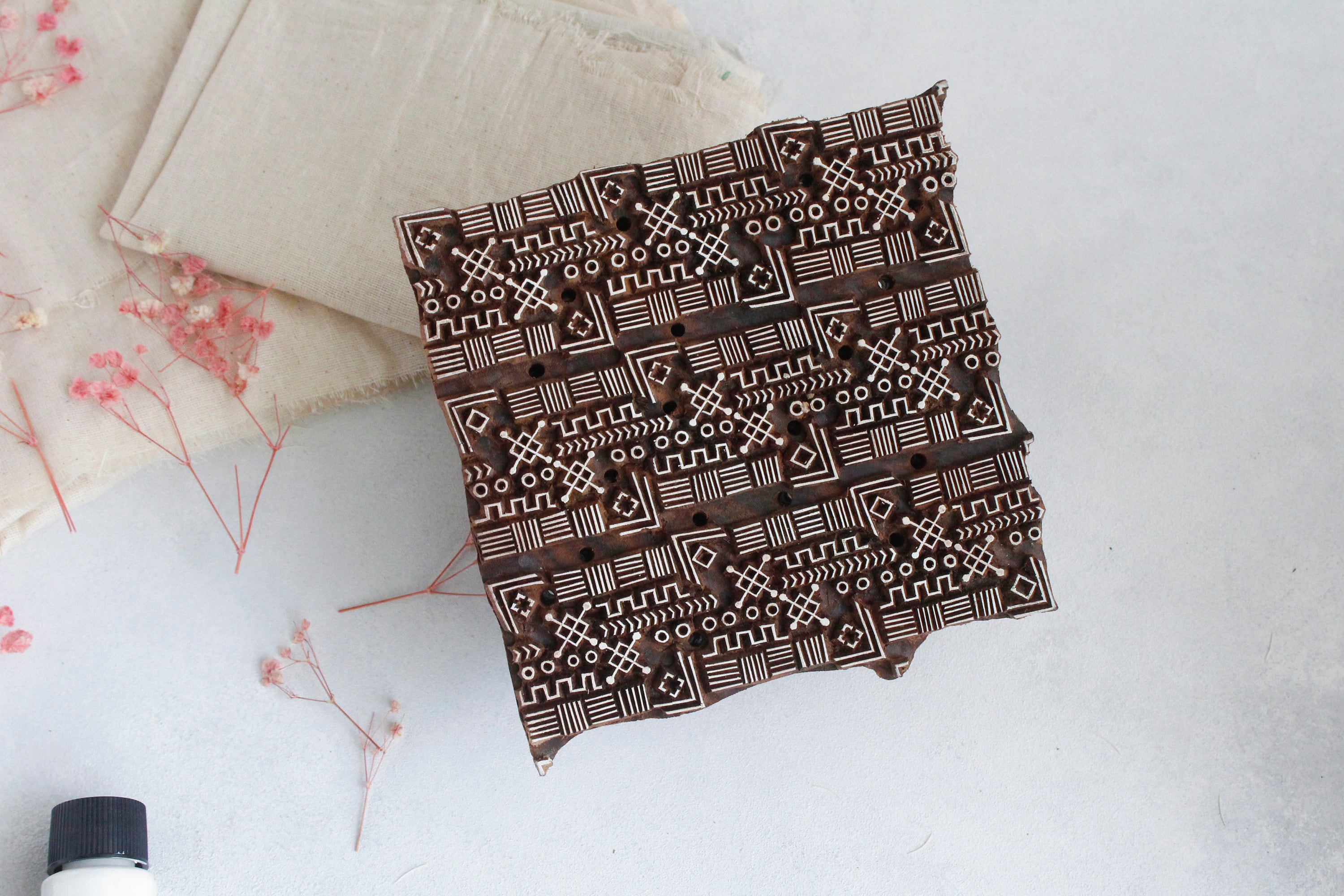 Mud Cloth Print African Mud Cloth Stamp Wooden Printing | Etsy