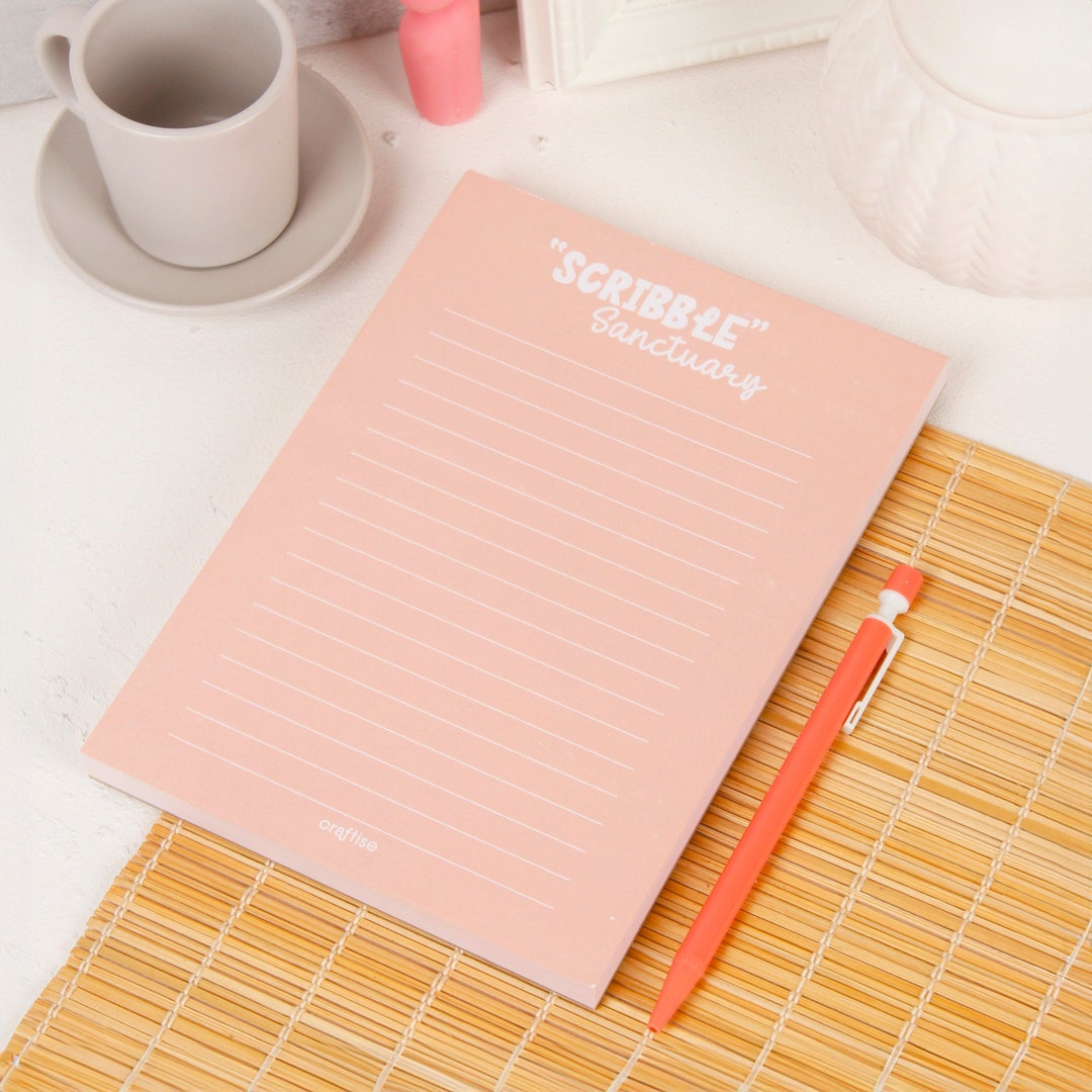 Scribble Sanctuary, Doodle Pad, To-do List, Daily Planner, A5 Notepad ...