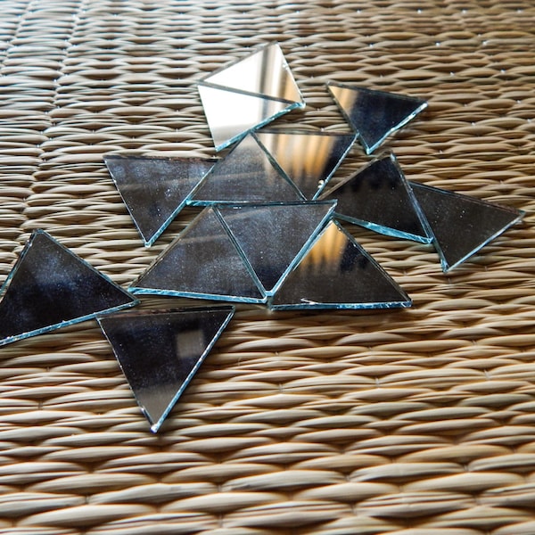 Triangle Mirror - Etsy