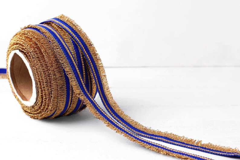 Decorative Piping Trim Fringe Trim Indian Trim Metallic | Etsy