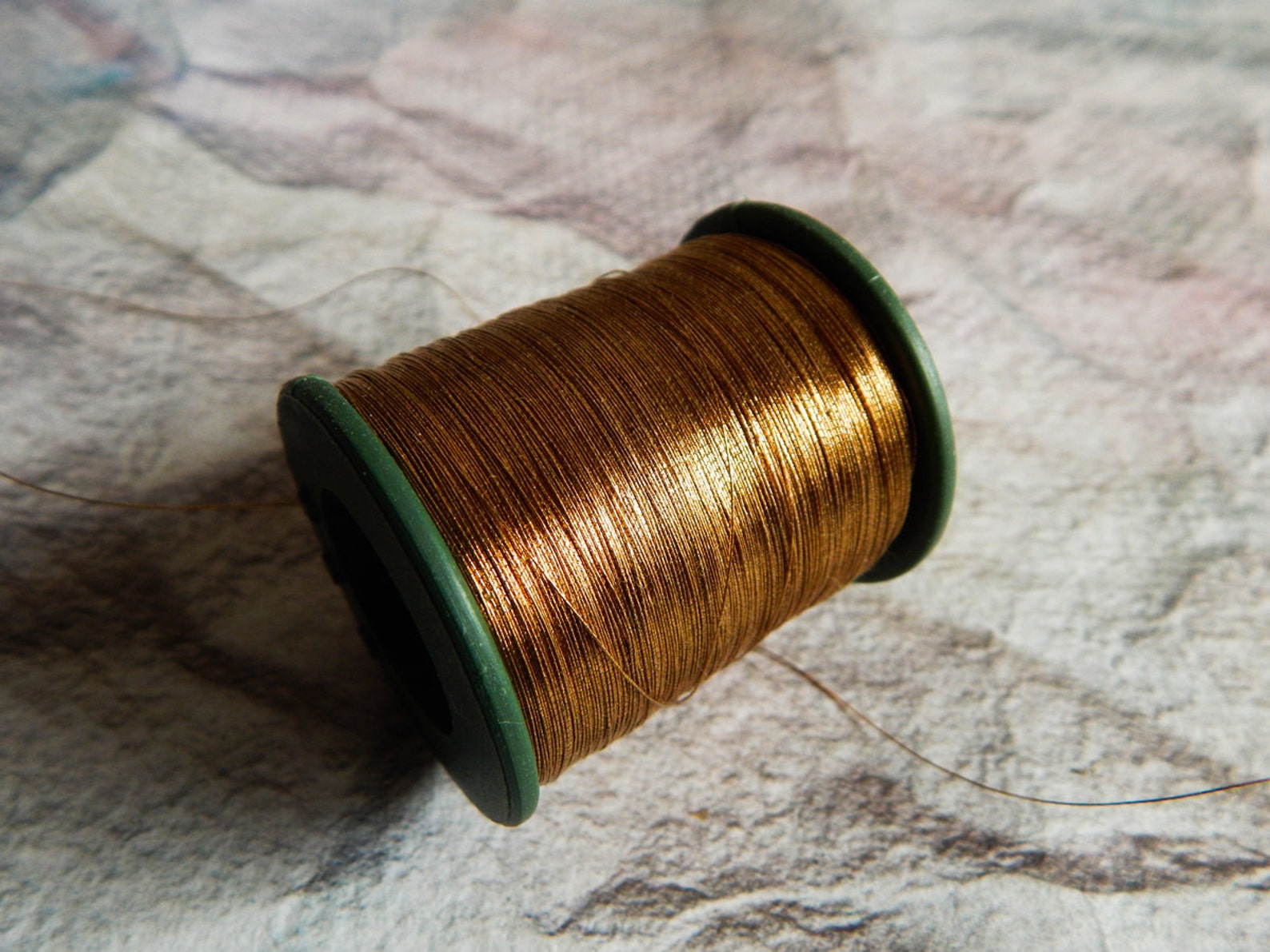 Gold Metallic Thread Embroidery Thread Hand and Machine - Etsy