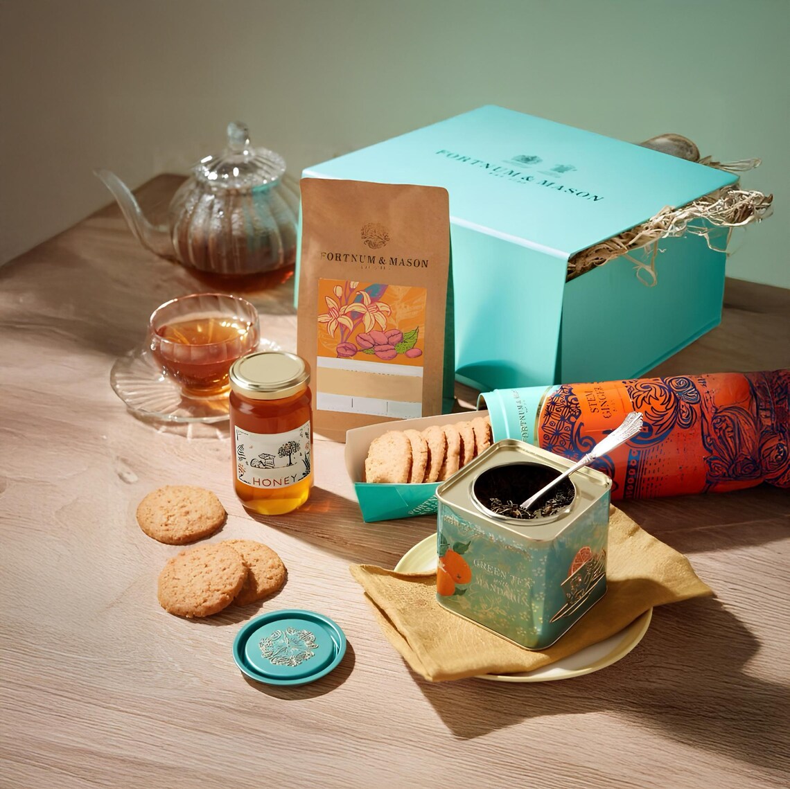Tea Lover Gift Hamper- Premium Relaxation Gift Box, Corporate Gifting ...
