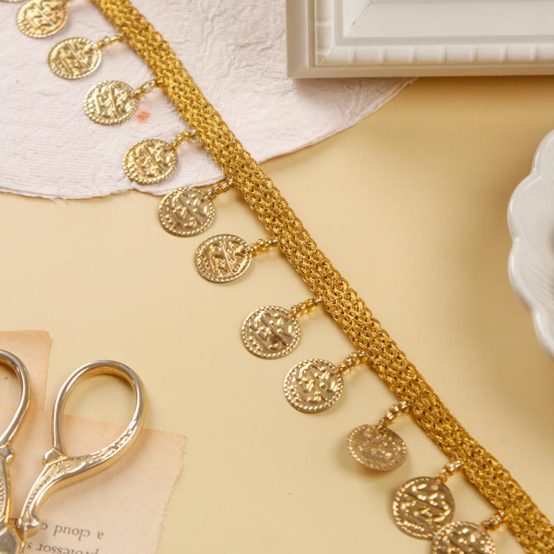 Gold Coin Ribbon - Etsy