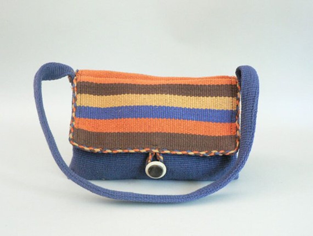 Small Ethnic Woven Textile Purse or Shoulder Bag - Etsy