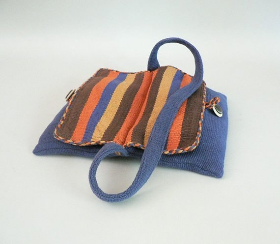 Small Ethnic Woven Textile Purse or Shoulder Bag - Etsy