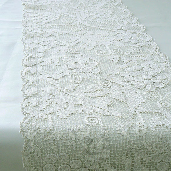 Antique Lace Scarf - Etsy