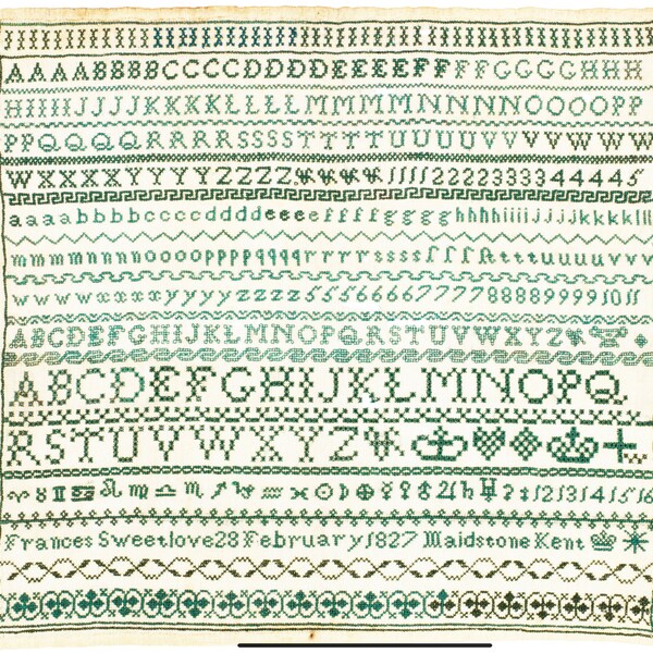 Reproduction Antique Cross Stitch Patterns - Etsy