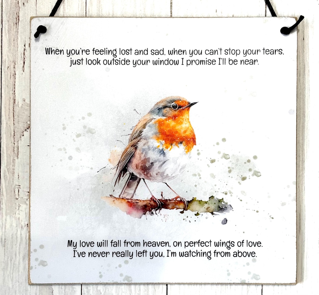 Bereavement Gift, Lost Loved Ones, Memorial Gift, Grieving Gift, When ...
