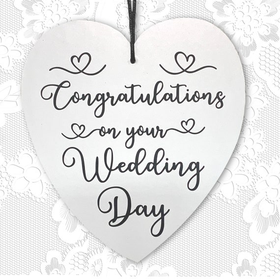 Congratulations Wedding Sign