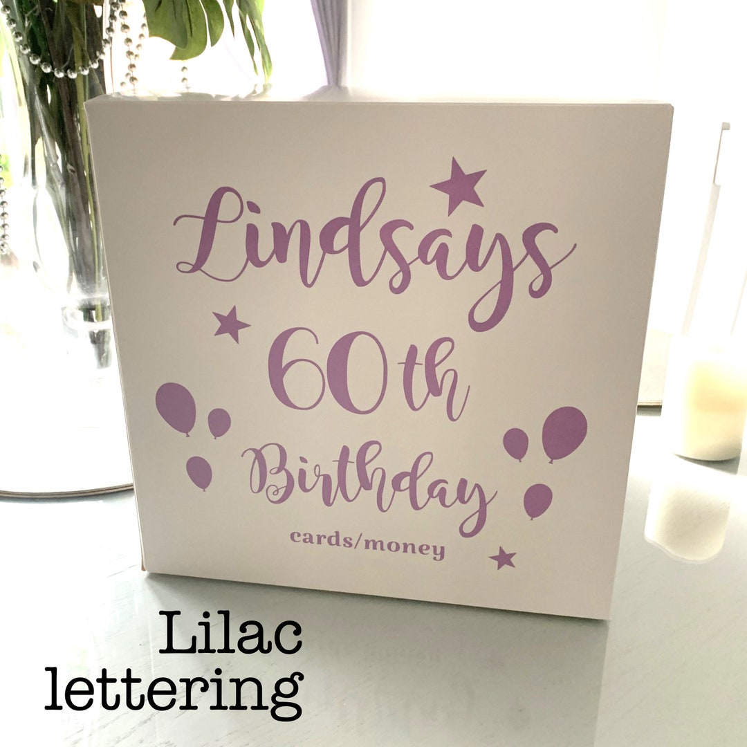 Birthday Card Post Box, Greetings Card Box in White, Special Occasion ...