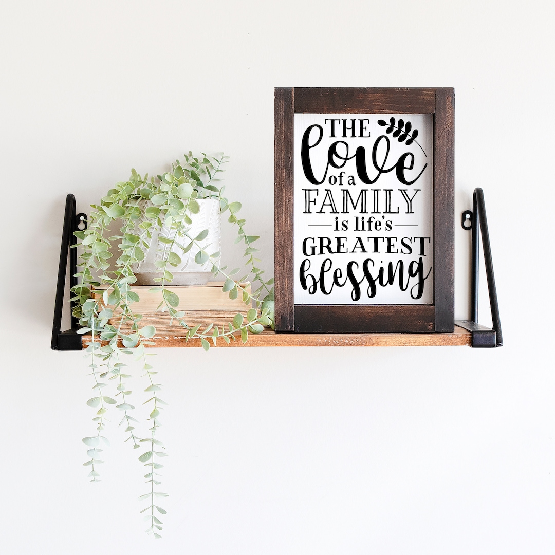 Family Quote Print: Home Decor Wall Art (digital Download) - Etsy