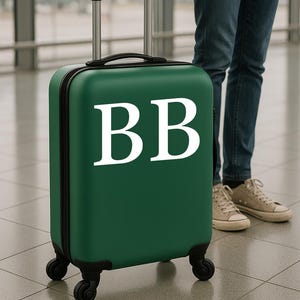 Personalized Luggage Decal: Custom Initial Name Sticker for Suitcase ...