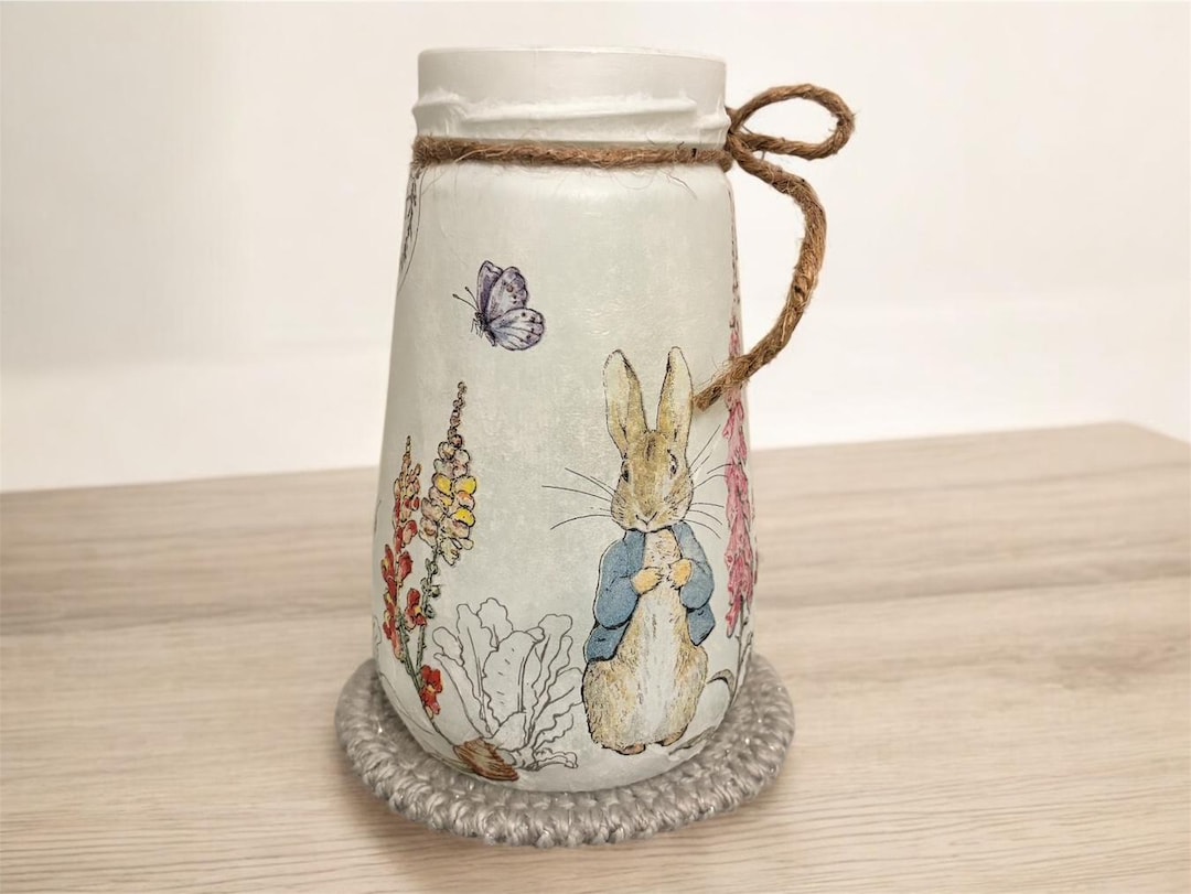 Peter Rabbit, Beatrix Potter, Children's Bedroom, Candle Holder, Peter ...