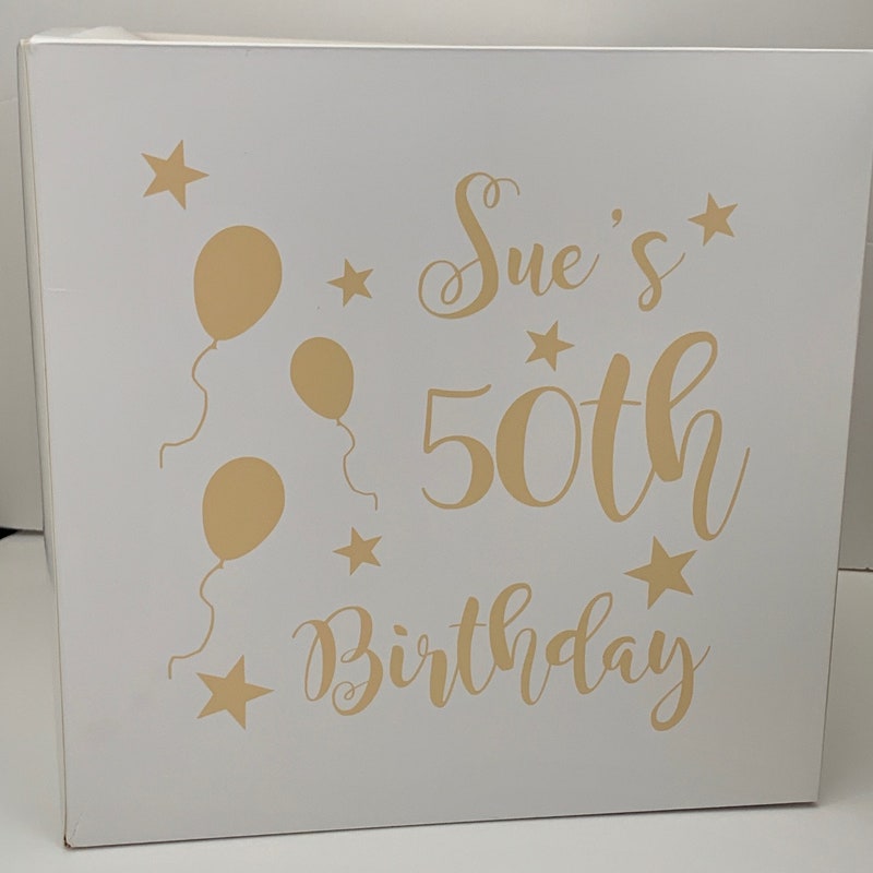 Birthday in a Box - Etsy
