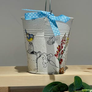 Peter Rabbit Beatrix Potter Bucket: Nursery Decor, Pencil Holder ...