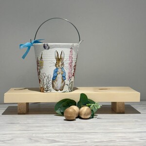 Peter Rabbit Beatrix Potter Bucket: Nursery Decor, Pencil Holder ...