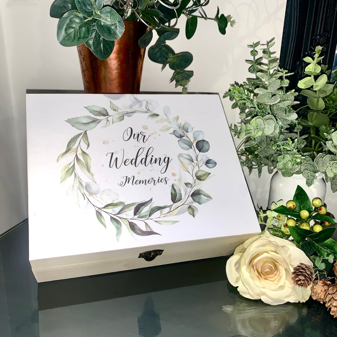 Wedding Gift, Our Wedding Memories, Keepsake Box, Wedding Gift, Memory ...