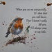 Memorial Robin Sign, Remembrance Keepsake for Loved Ones, Home Decor ...