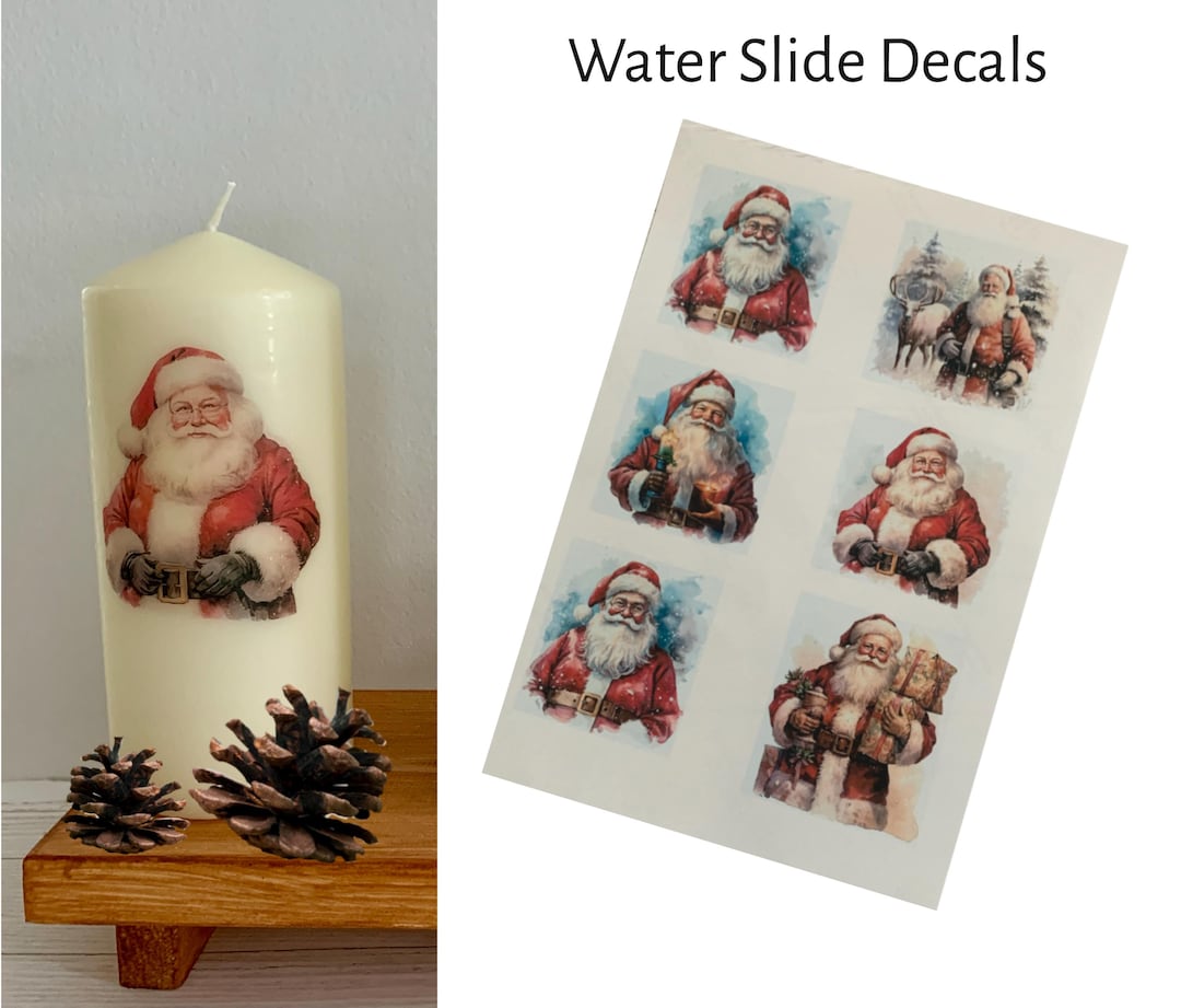Christmas, Winter, Water Slides, Water Slide Film, Christmas Santa ...