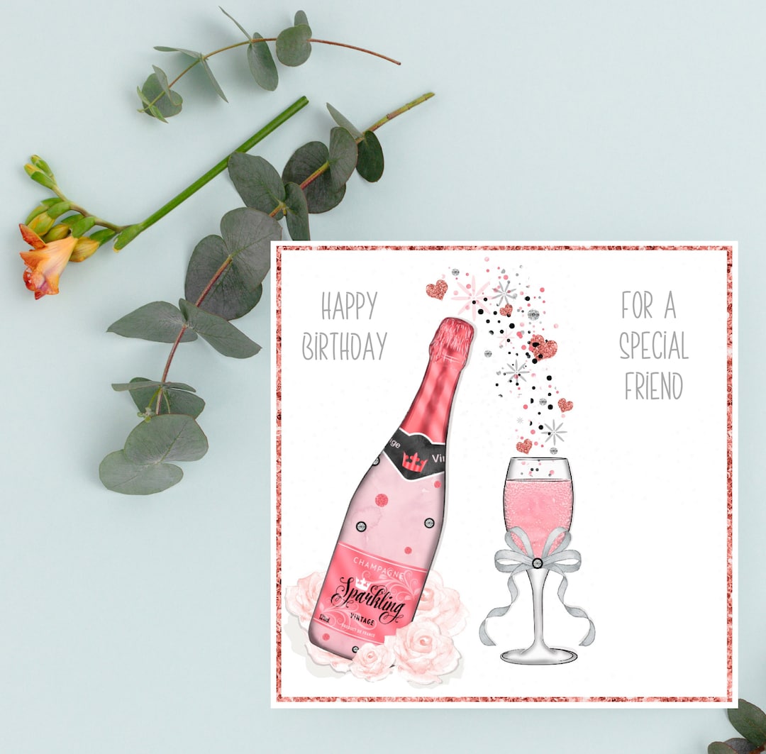 Happy Birthday Card, Special Friend Card, Special Friend Birthday ...