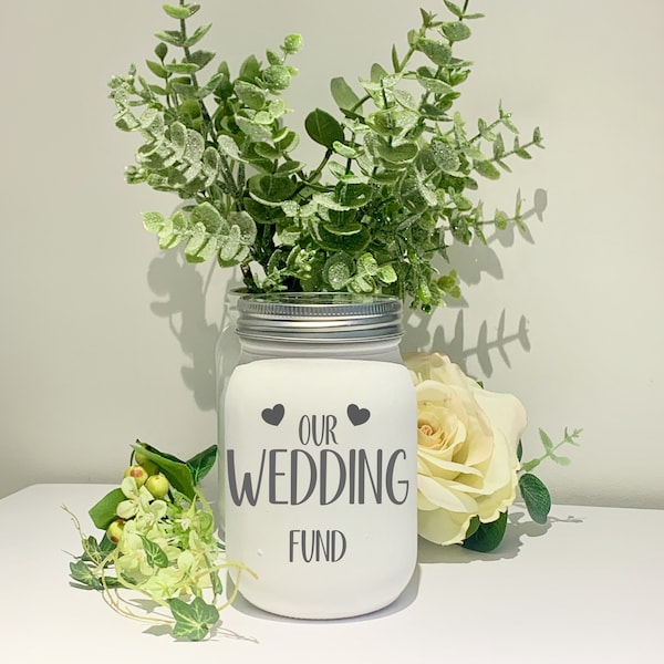 Wedding Fund Jar - Etsy