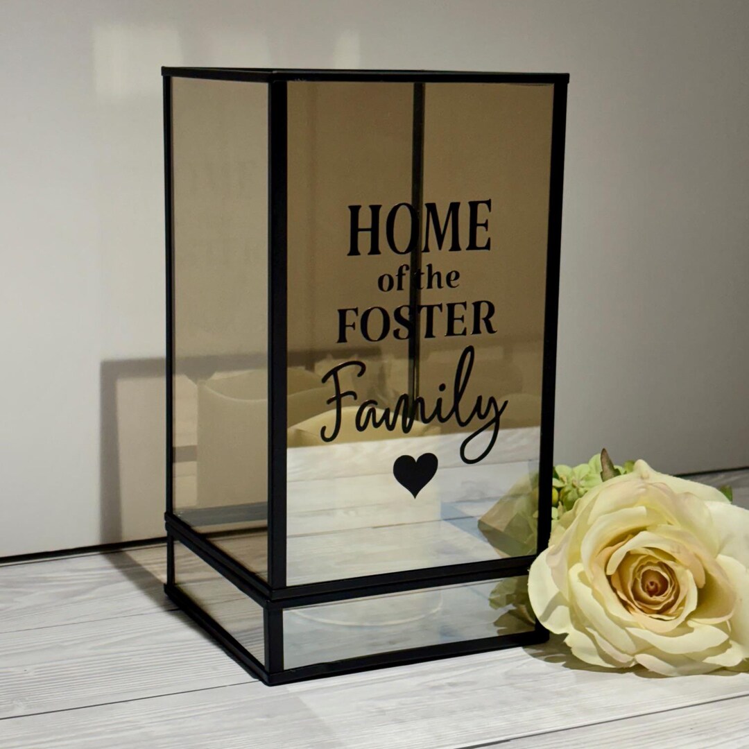 Personalized Lantern, the Family, Black Lantern, Home Decor, Weddings ...