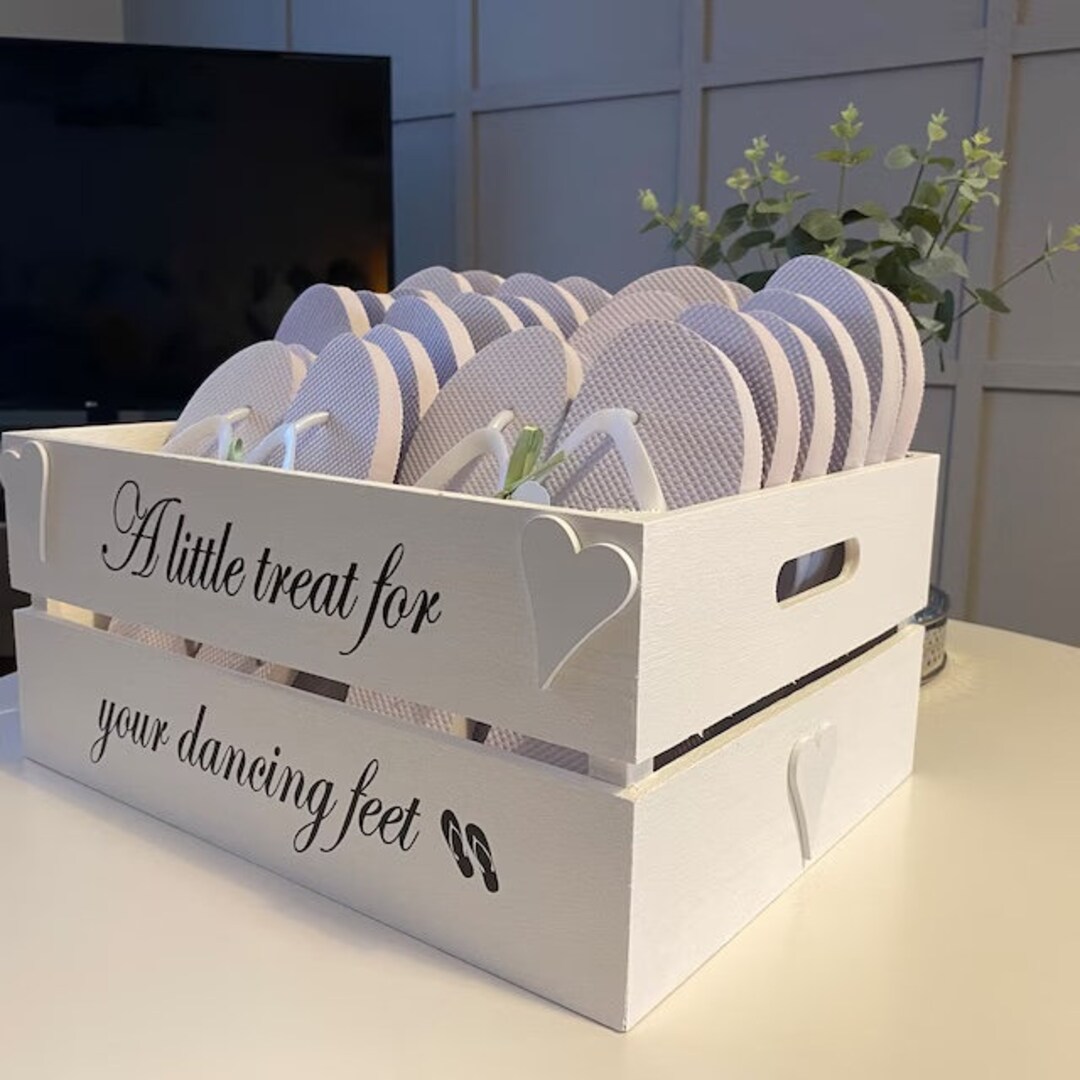 Flip Flop Sign, Wedding Stickers, Vinyl Wedding Stickers, A Little ...