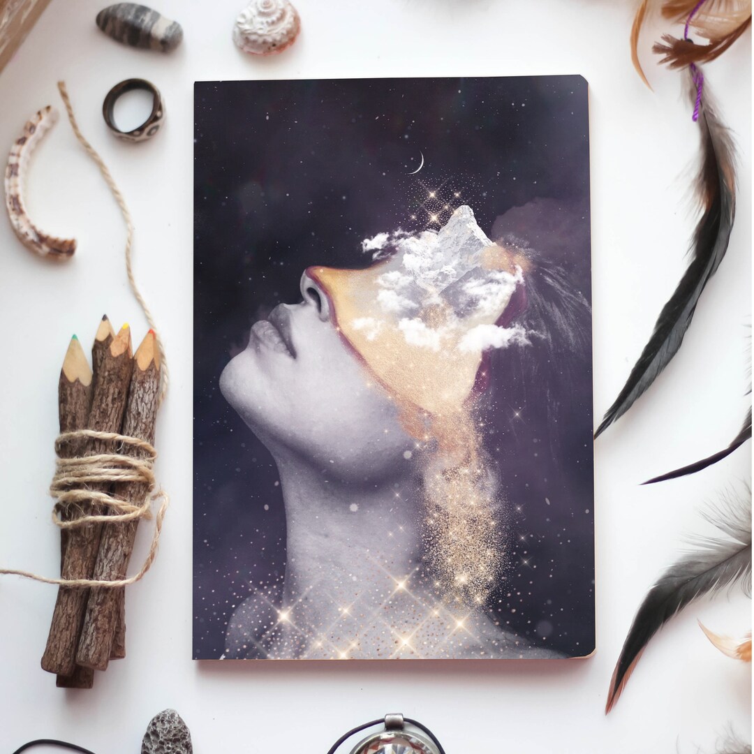 Capricorn Star Sign Notebook, Capricorn Journal, Witch Spell Notebook ...