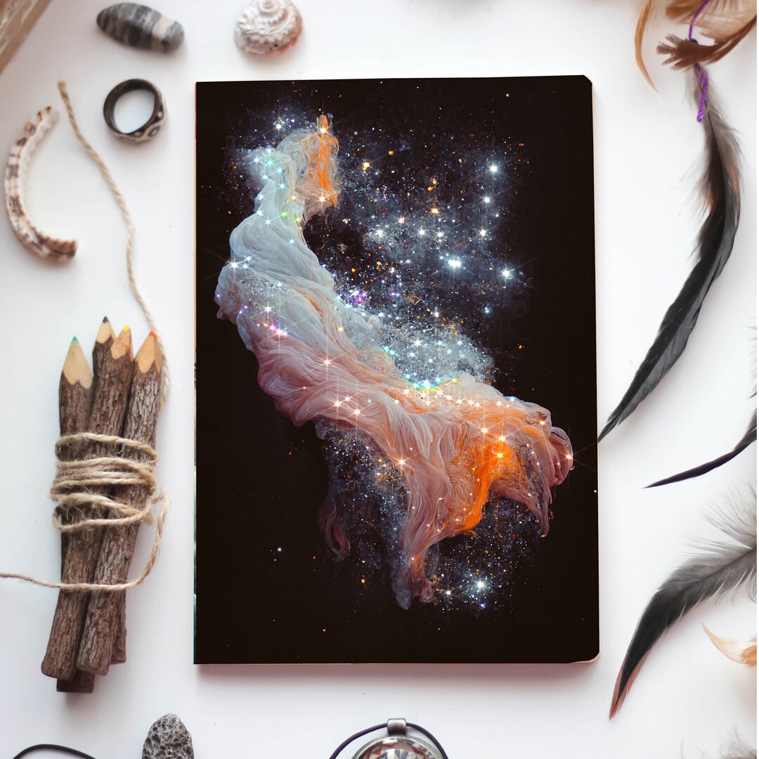 Dark Night (illuminate), Journal, Cosmic Art Journal, Journaling ...