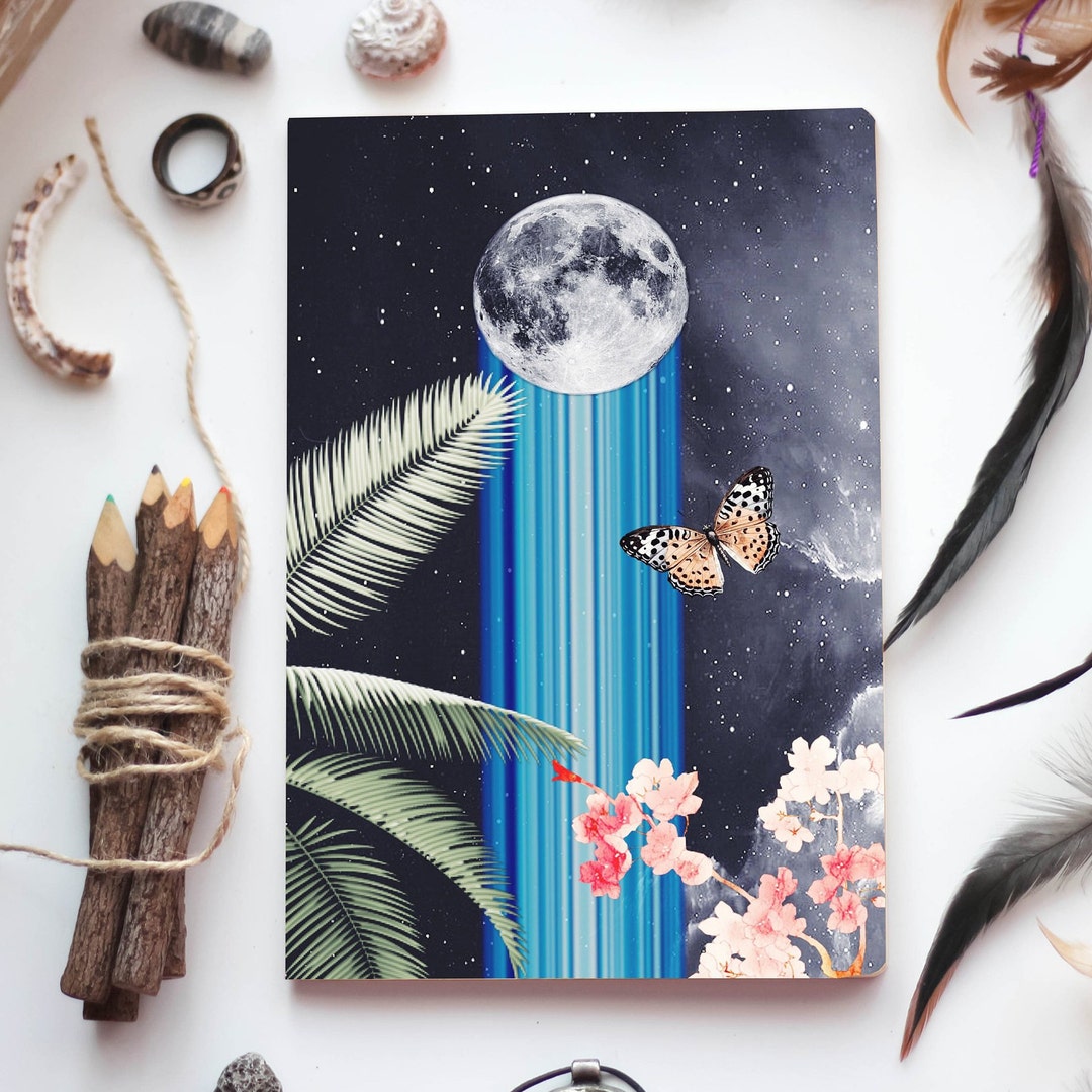 Moon Lover Journal, Moon Phase Journal, Moon Phase Notebook, Lunar ...