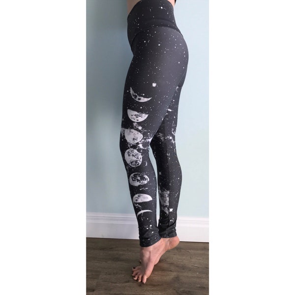 Moon Phase Leggings - Etsy