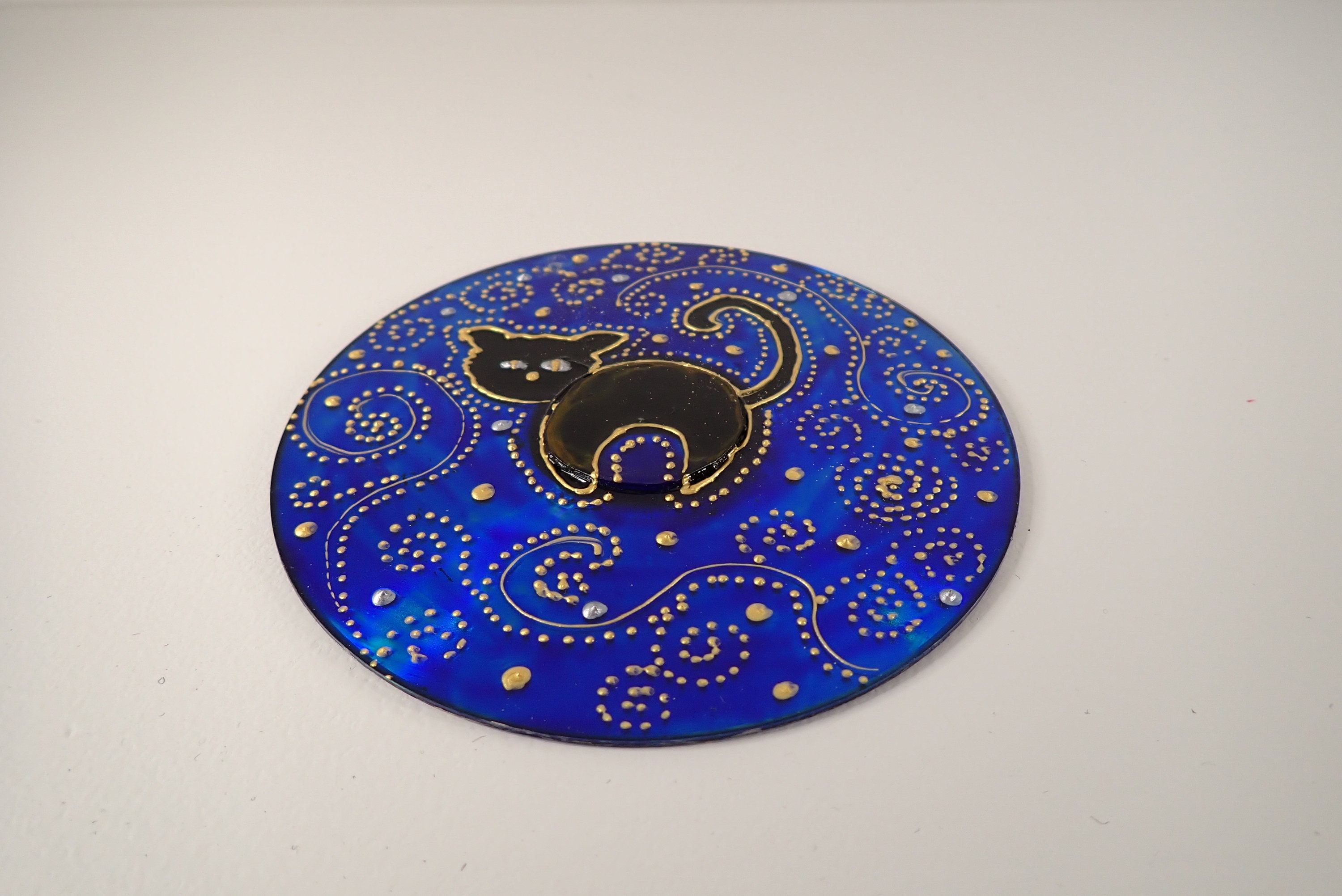 Recycling CD Cats Iridescent Stained Glass Paint - Etsy