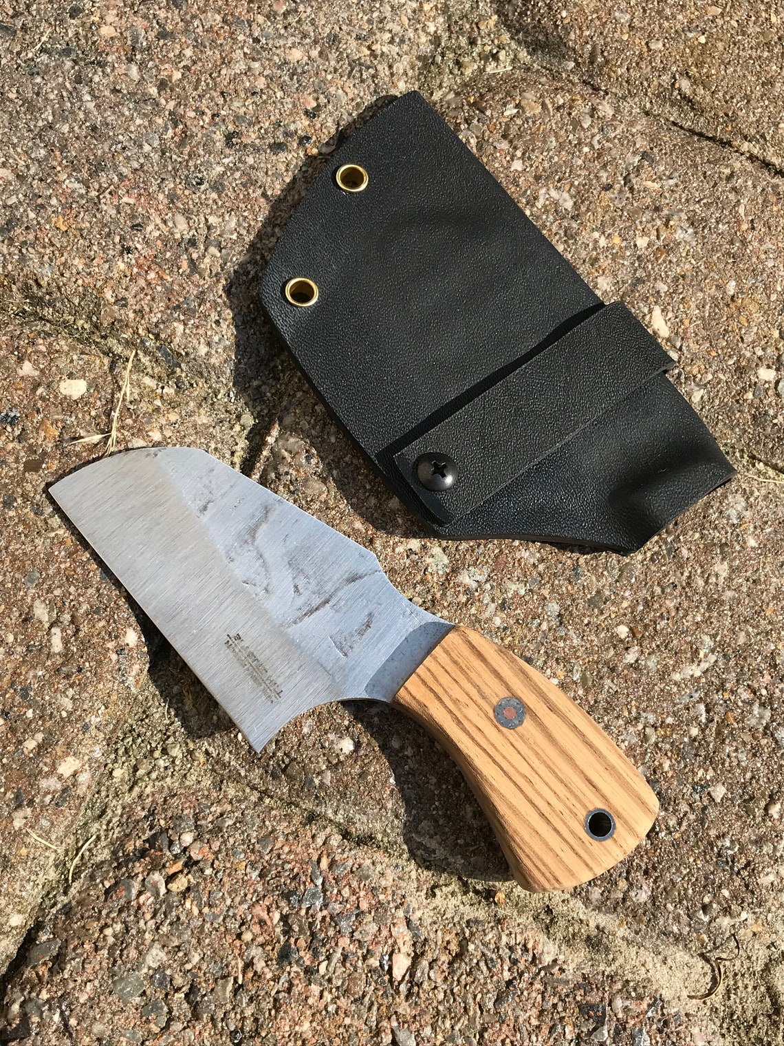 Custom Cleaver Knife and Kydex Sheath | Etsy