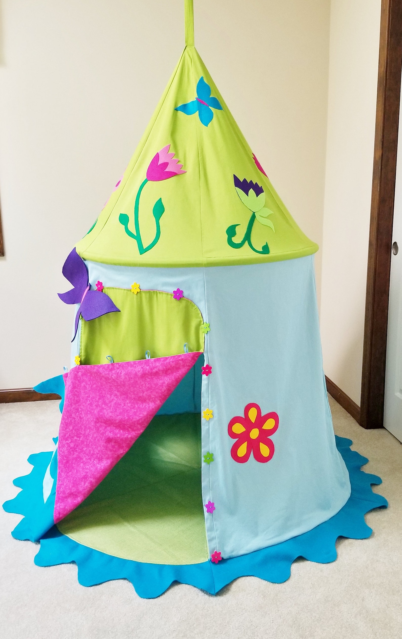Whimsical Playhouse, Fairy House, Fairytale Playroom - Etsy Norway
