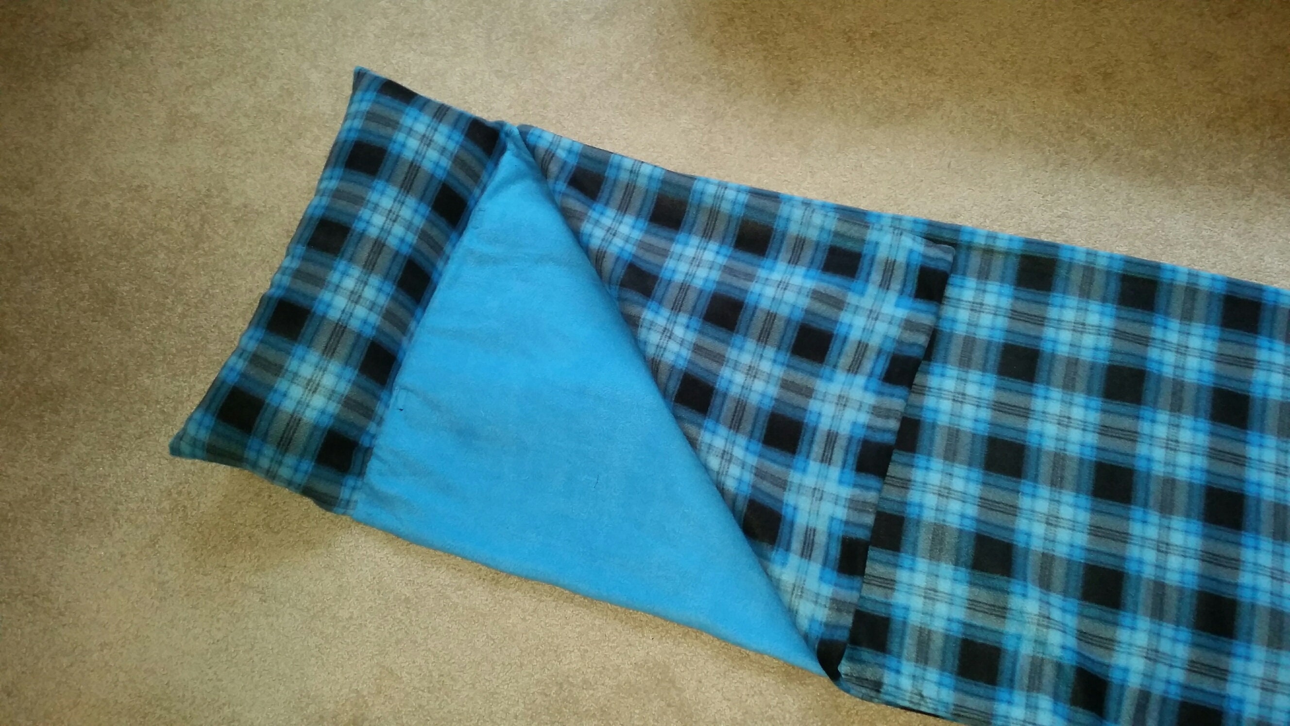 Blue Plaid Nap Mat for Boys, Fleece Nap Mat - Etsy Ireland