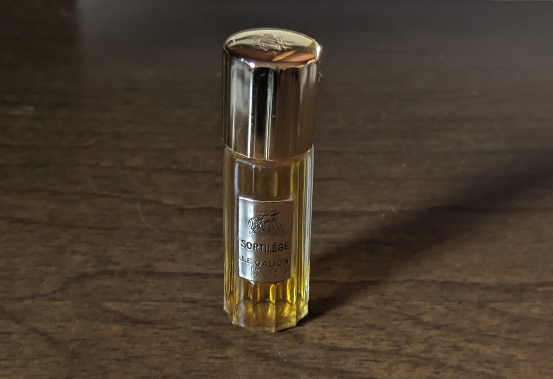 Vintage SORTILEGE LE GALION Perfum 3.6 ml | Etsy