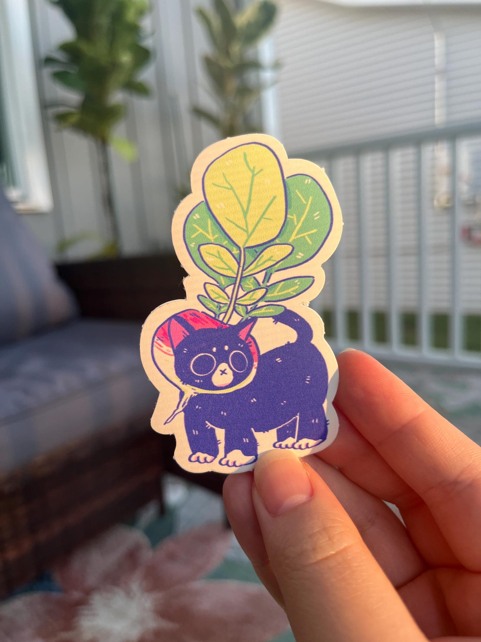 MORE Veggie Cat Sticker, Vegetable Sticker Set, Kawaii Themed Stickers ...