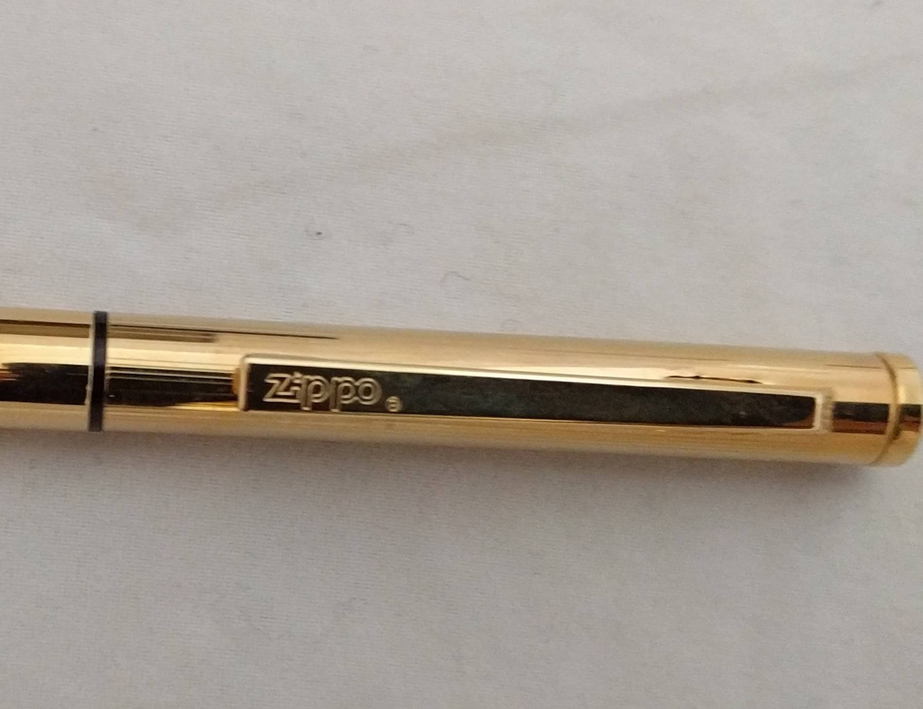Zippo Vintage Ballpoint Pen and Lighter Set Zippo Gold Pen - Etsy