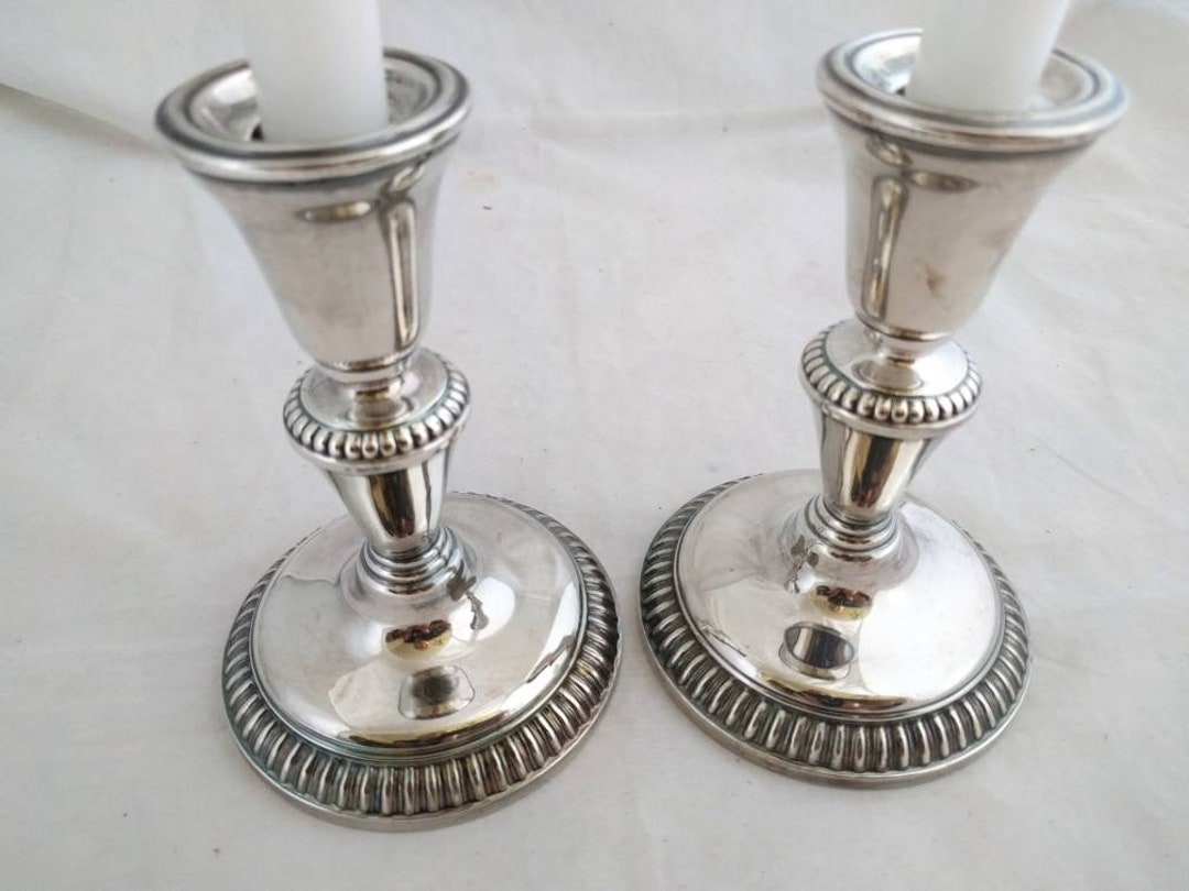 Rare Vintage E.P. Copper 1513 Birks Candle Holders – Collectible Birks ...