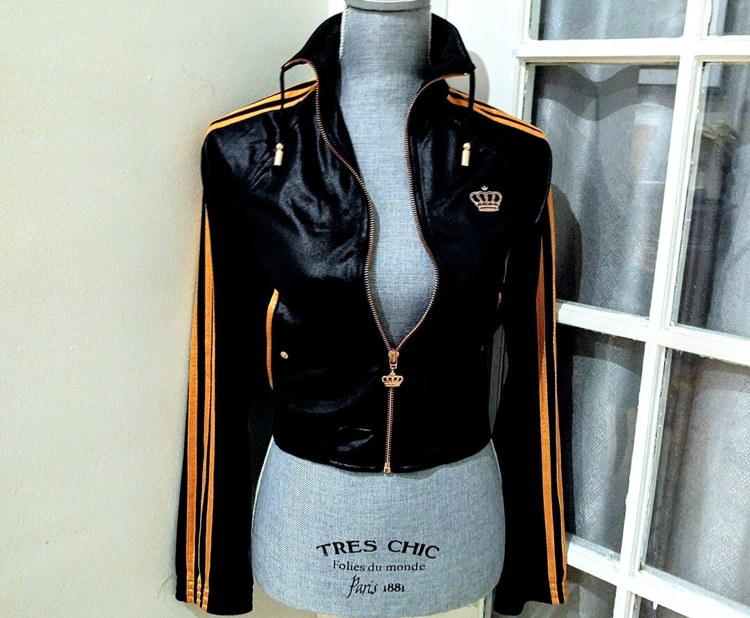 Adidas Respect Me Jacket - Y2K Adidas Missy Elliot Track Jacket - Black ...