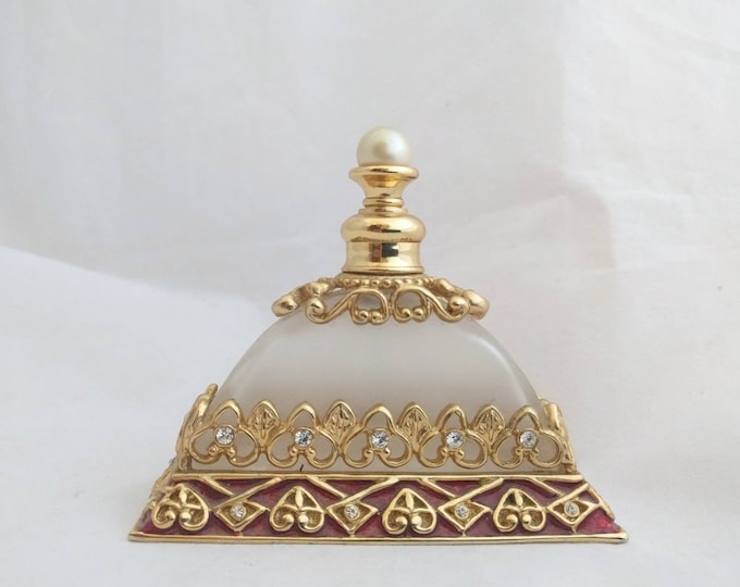 Vintage GR Art Perfume Bottle - Etsy