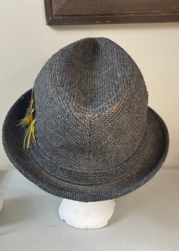 Medium Mallory by Stetson Tweed Fedora Made In The US… - Gem