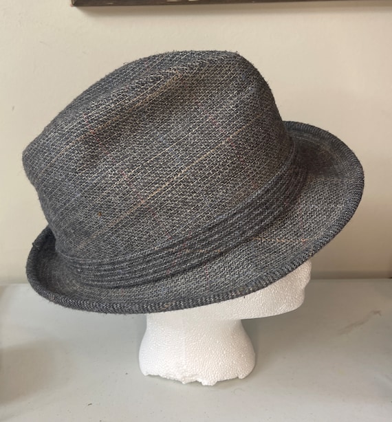 Medium Mallory by Stetson Tweed Fedora Made In The US… - Gem