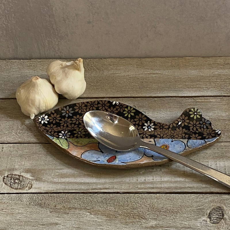 Fish Spoon Rest - Etsy