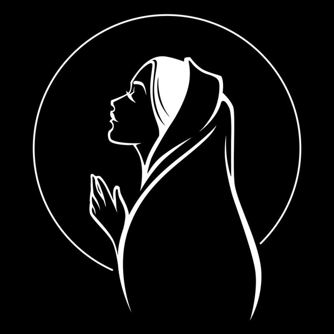 Praying Madonna Car Decal - Etsy