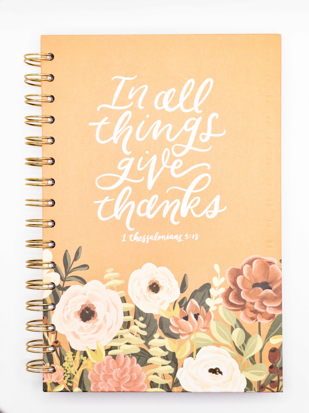 Give Thanks Prayer/scripture Journal - Etsy
