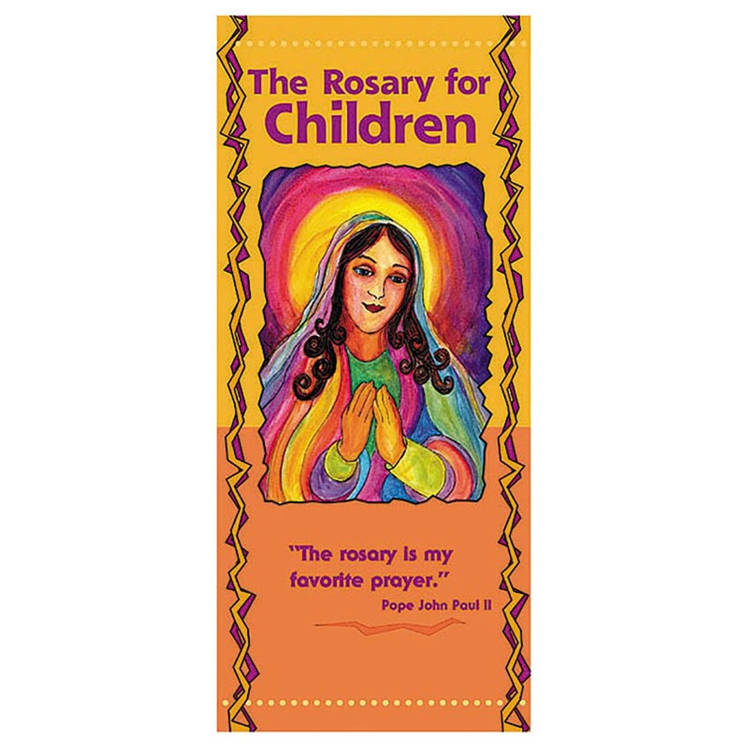 Praying the Rosary for Children - Etsy
